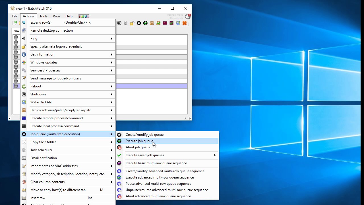Advanced Multi-Row Queue Sequence - BatchPatch Tutorial