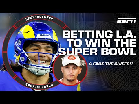 Are the LA Rams UNDERVALUED in NFL futures market? + Chiefs' win total UNDER 11.5!? 😮 | SportsCenter