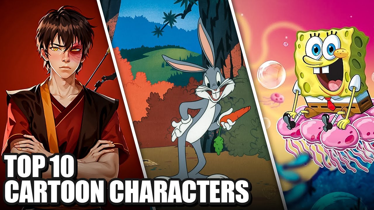 Top 10 cartoon characters