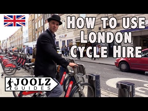 How to use TFL London Cycle Hire - Santander Cycles