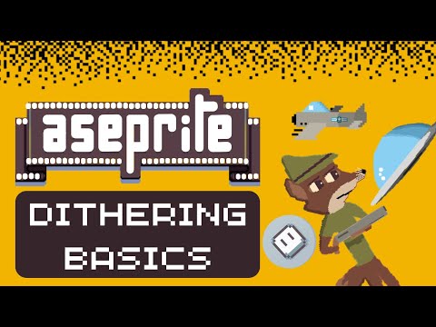 How to dither pixel art (aseprite tutorial)
