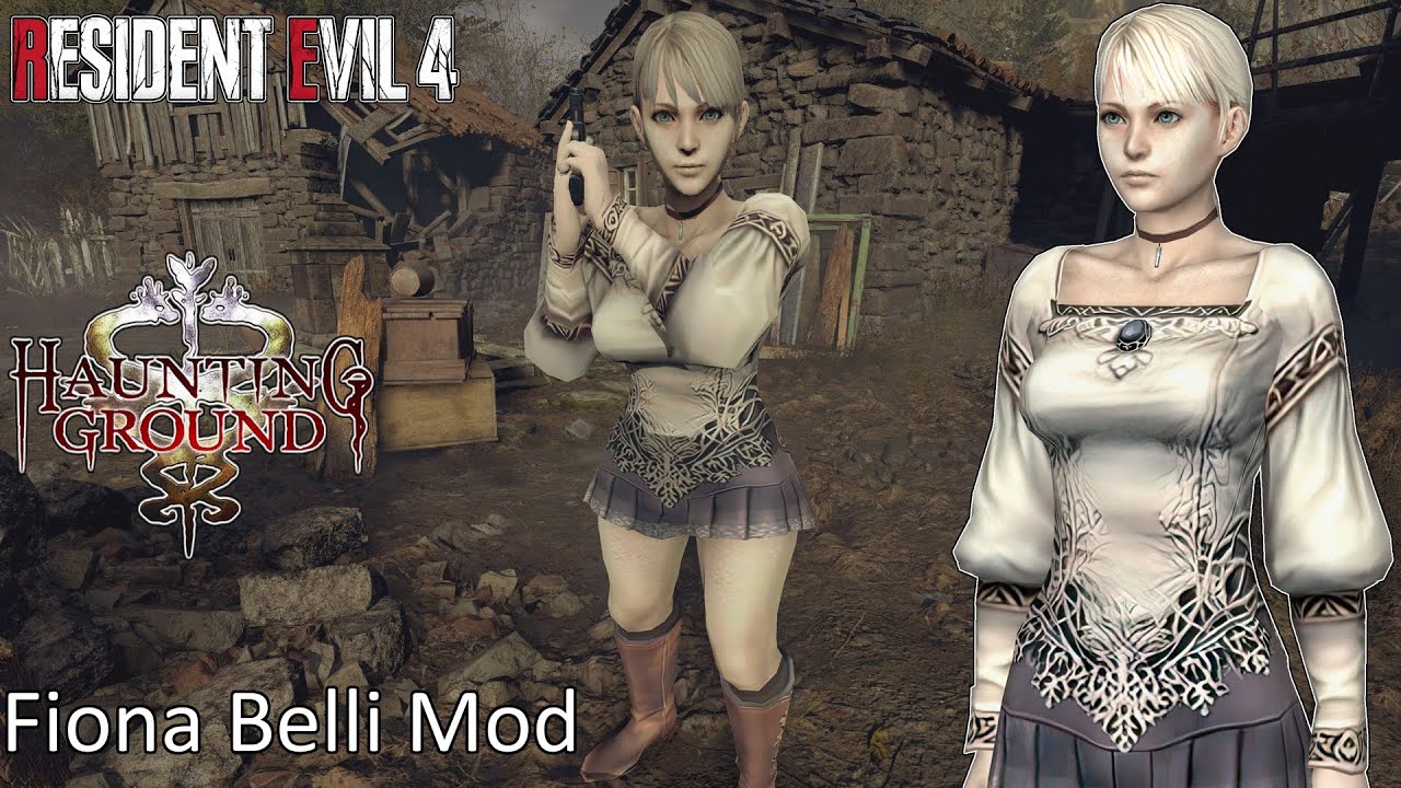 Resident Evil 4 Remake Haunting Ground Fiona Belli Mod