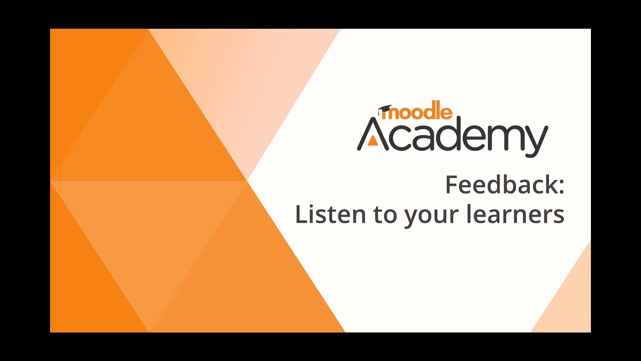 Feedback activity in Moodle