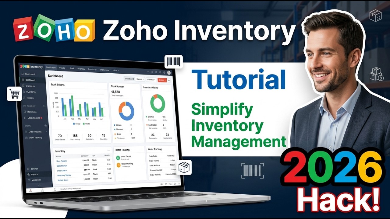 Zoho Inventory Tutorial | Simplify Inventory Management with Zoho 2026 hack!
