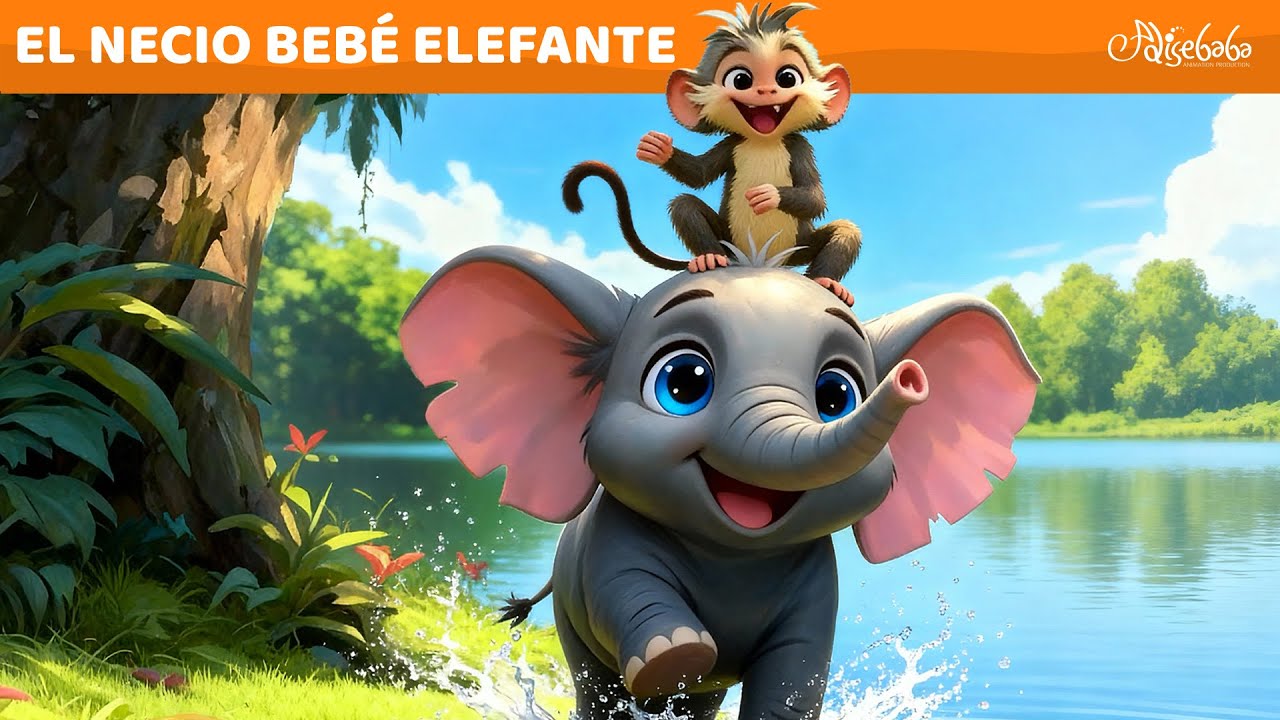 El Necio Bebé Elefante 🐘 Cuentos infantiles para dormir en Español