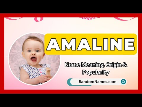 Amaline - Baby Girl Name Meaning, Origin & Popularity - RandomNames.com
