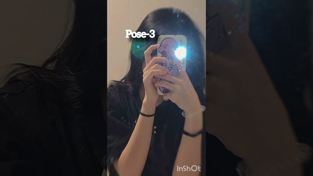 ✨ Mirror selfie pose for girls (hidden face)✨
