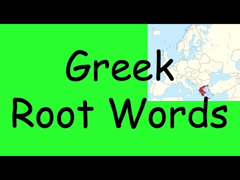 Greek Root Words