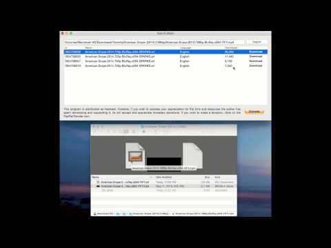 Free and simple subtitles downloader for Mac (Sub-O-Matic)