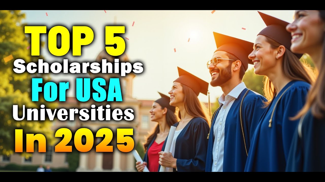 Top 5 Scholarships for USA Universities in 2025