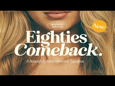 Eighties Comeback Serif (70 fonts) Free Download