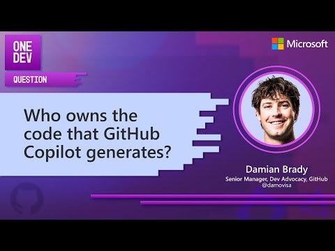 Who owns the code that GitHub Copilot generates?