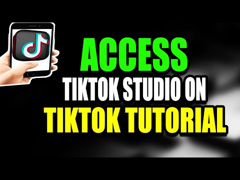 Access TikTok Studio TikTok Mobile - (Fast Tutorial) (2025)