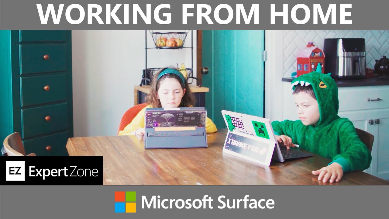 Working From Home with Microsoft Surface