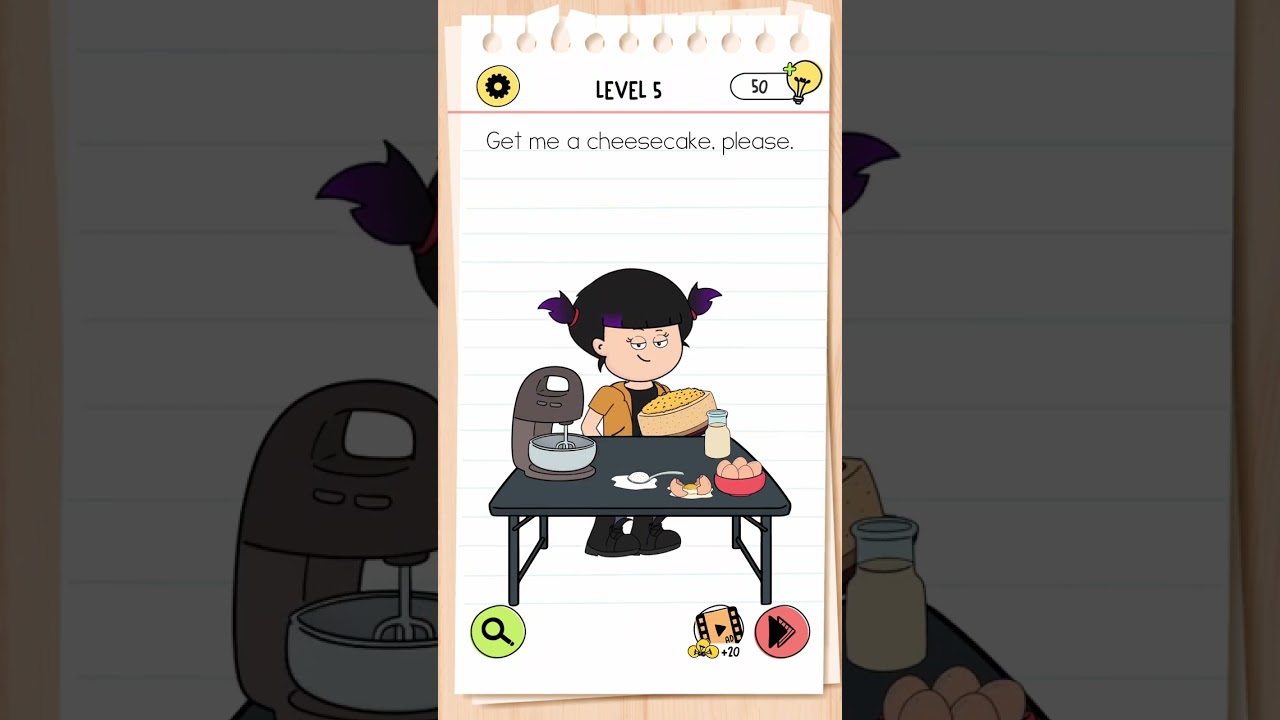 Brain Test 4 Level 5 Answer