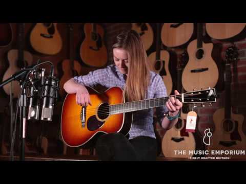 Santa Cruz OM Moon Spruce Sunburst @ The Music Emporium