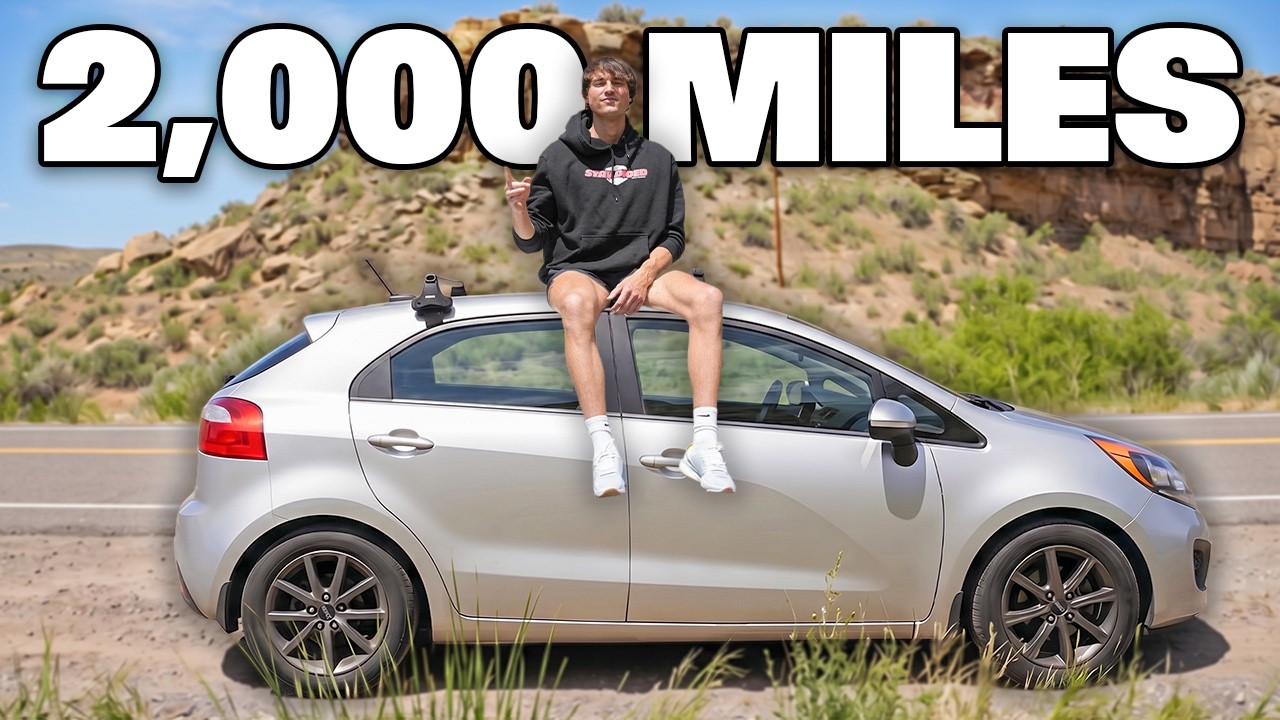 I Survived a 30-Hour Road Trip Across The Country!