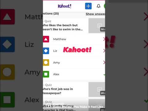 Best Free Family Game ~ Kahoot!