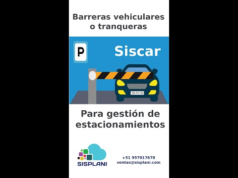 Barreras vehiculares automatización de estacionamiento - sistemaparqueosiscar.com