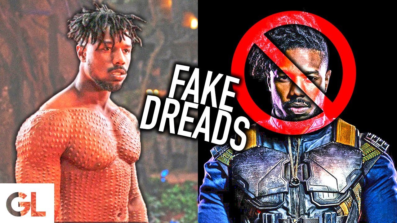 Michael B. Jordan's Fake Dreadlocks
