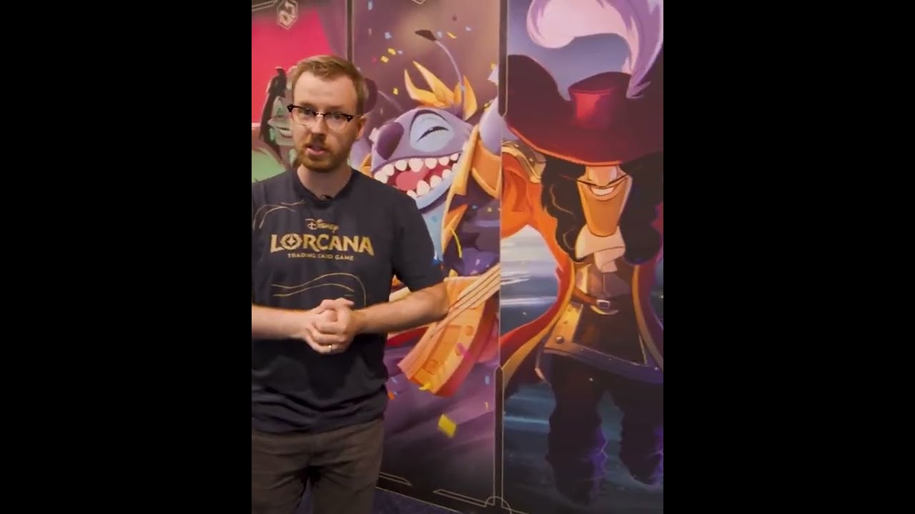 D23 Expo - Disney Lorcana booth tour