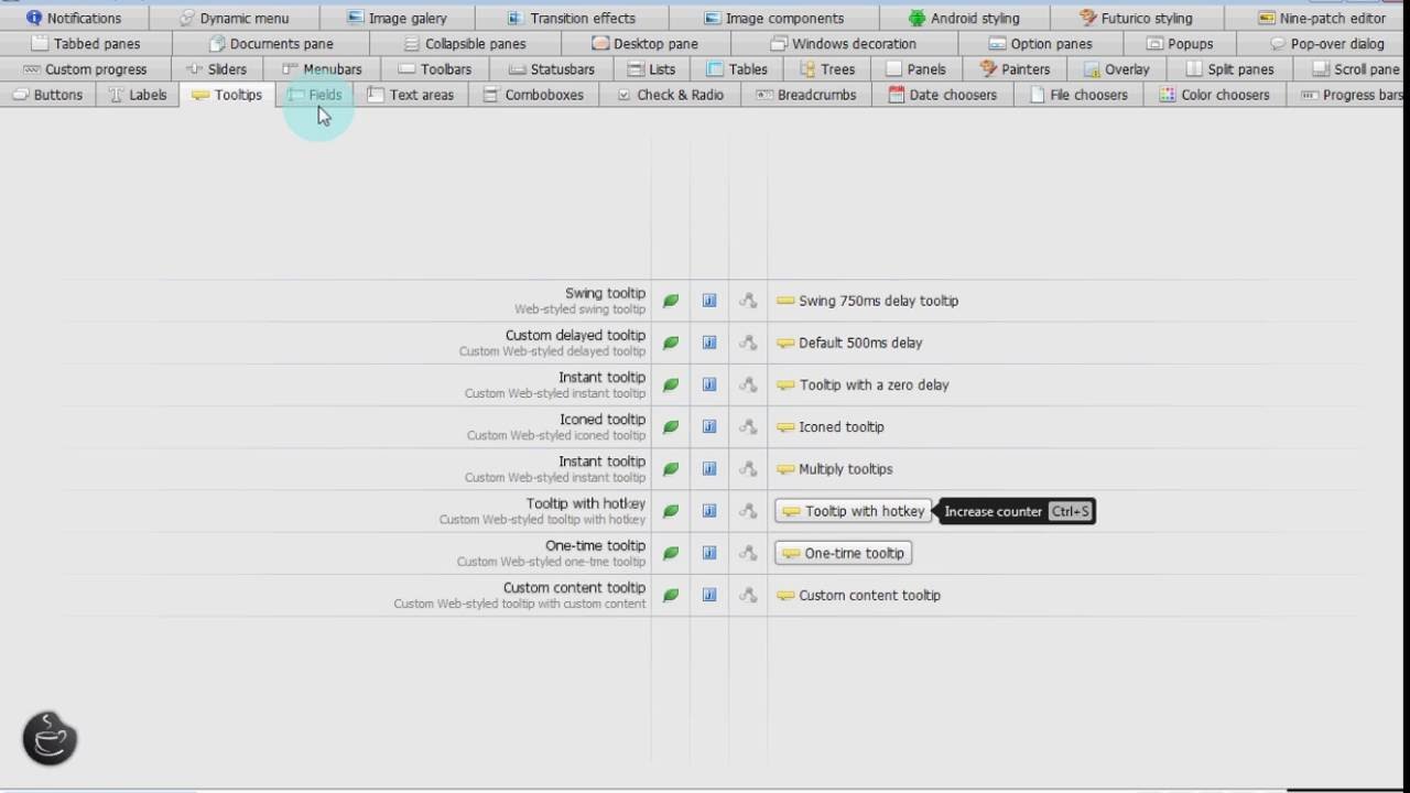 WebLaF - Java Look and Feel