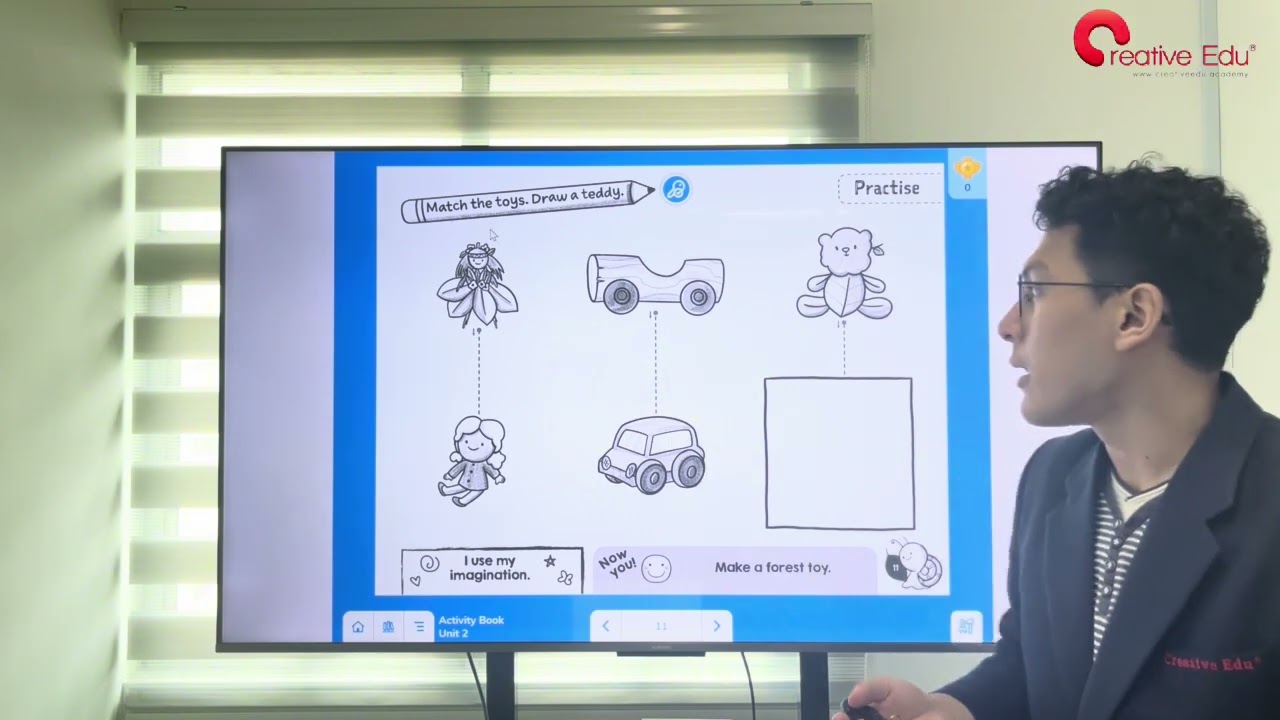 Discover the Greenman & The Magic Forest Activity Book (Starter Level) with Teacher Amsyar! 📘✨