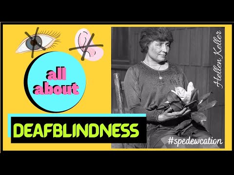 Deafblindness (DB) 👀🦻 | VI+HI | Unit-5, Paper IX, D.Ed.SE (VI) #spedewcation 🌻