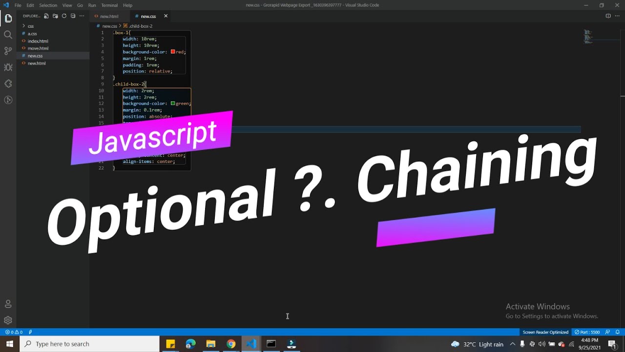 Optional Chaining in React Js | Javascript | React js for beginners