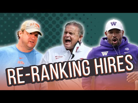 Re-Ranking 2020's Best Coaching Hires