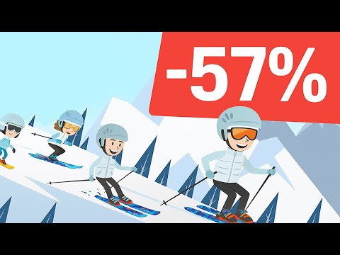 Your next ski season starts here – Up to 57% OFF on your ski pass!