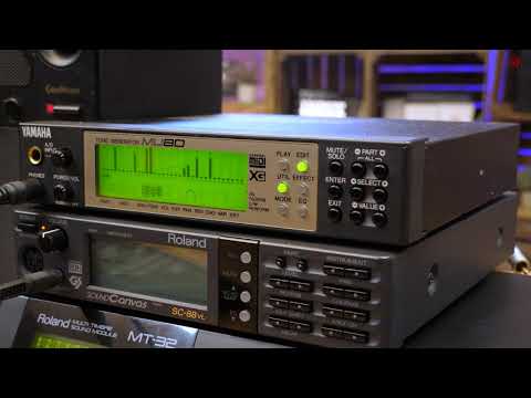 Yamaha MU80 XG MIDI Sound Module | Reverb