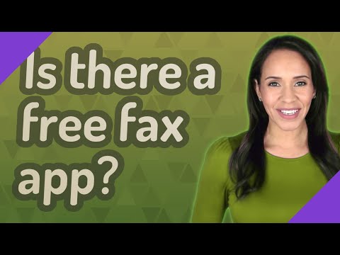 Is there a free fax app?