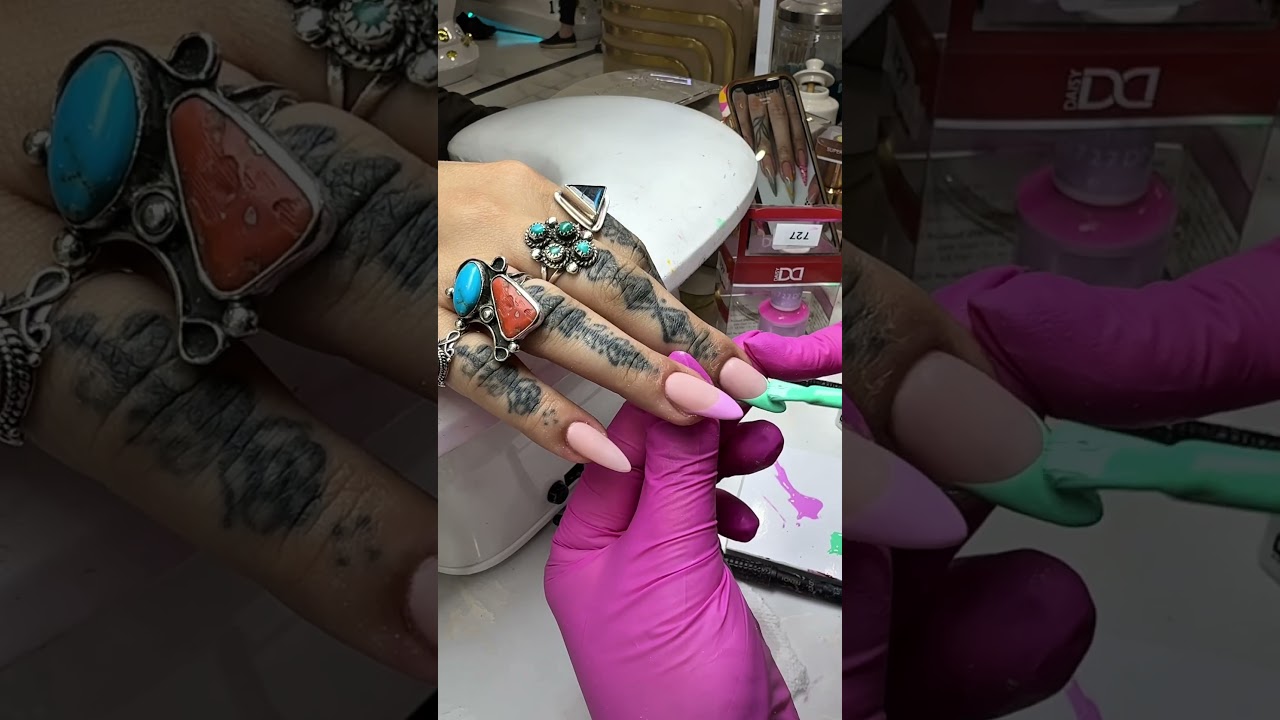 is this extra or consider good enough?! 🤩#nailsbyjnny #starnails7ii #nailtechlife #michigannails