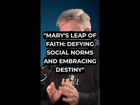 "Mary's Leap of Faith: Defying Social Norms and Embracing Destiny"
