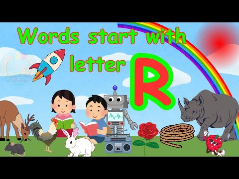 Words That Start with Letter R | Fun & Easy Learning for Kindergarten