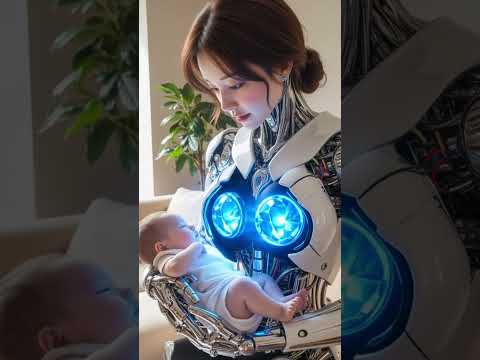 나비가 되어줄게 #aiart #robot #humanoid