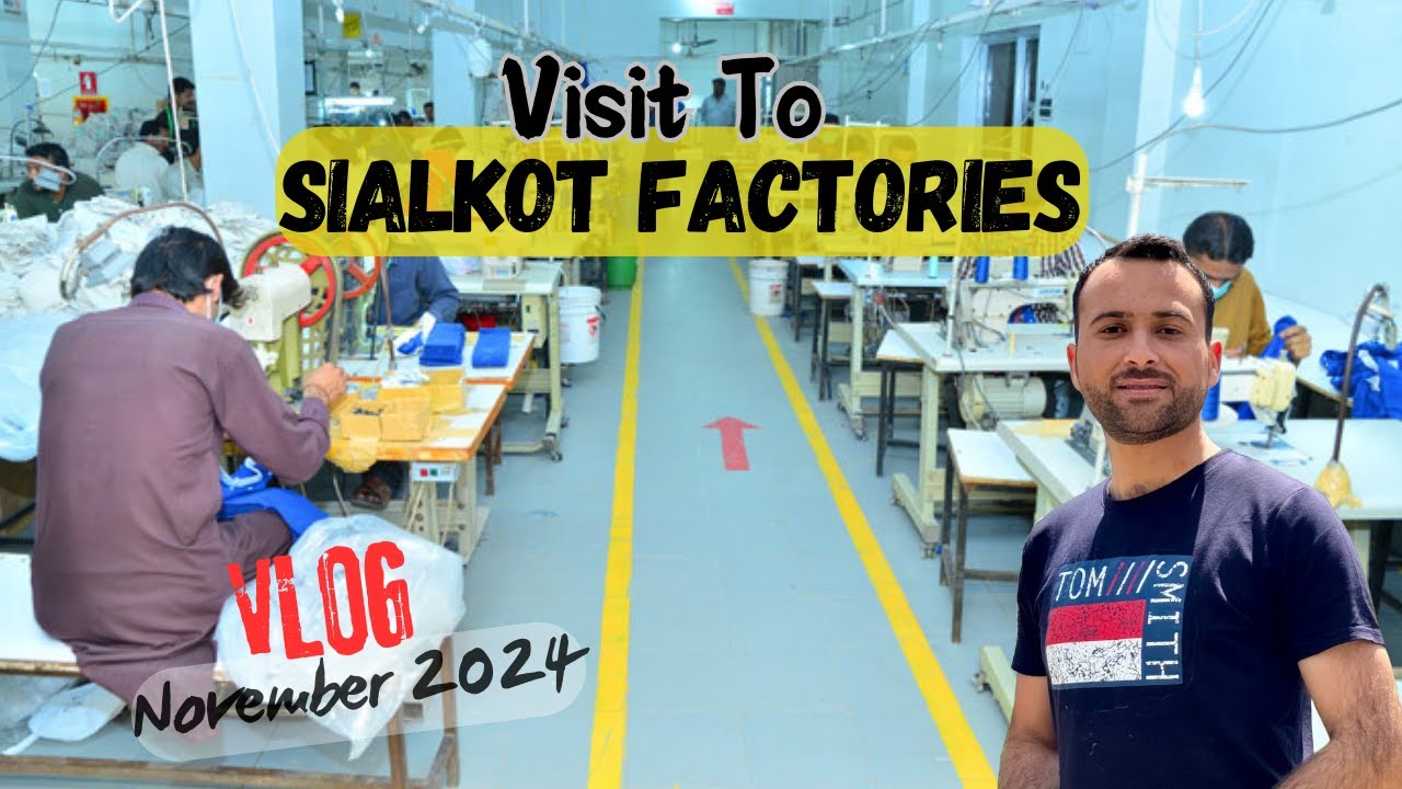 Visit to Factories in Sialkot | jackets, shirts making Process  | Explore Sialkot | Vlog #sialkot