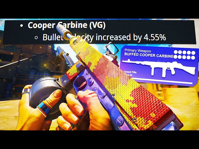 Call of Duty: Warzone Season 3 Reloaded buff makes Cooper Carbine even ...
