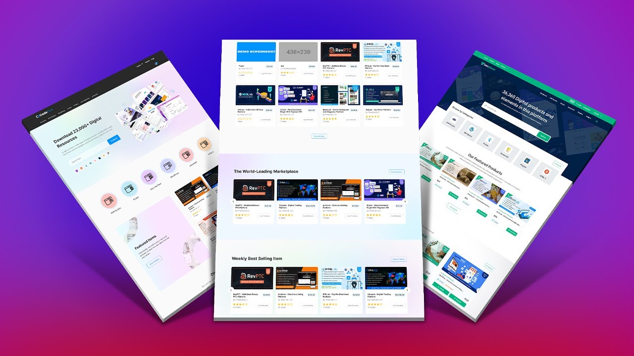 How to Create Buy and Sell Code, Applications, Plugins, Templates Website Like Codester