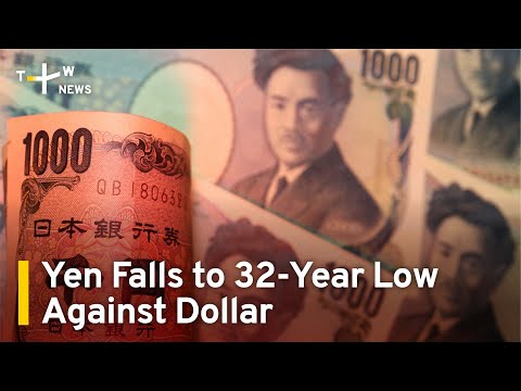 Japanese Yen Falls to 32-Year Low Against U.S. Dollar | TaiwanPlus News