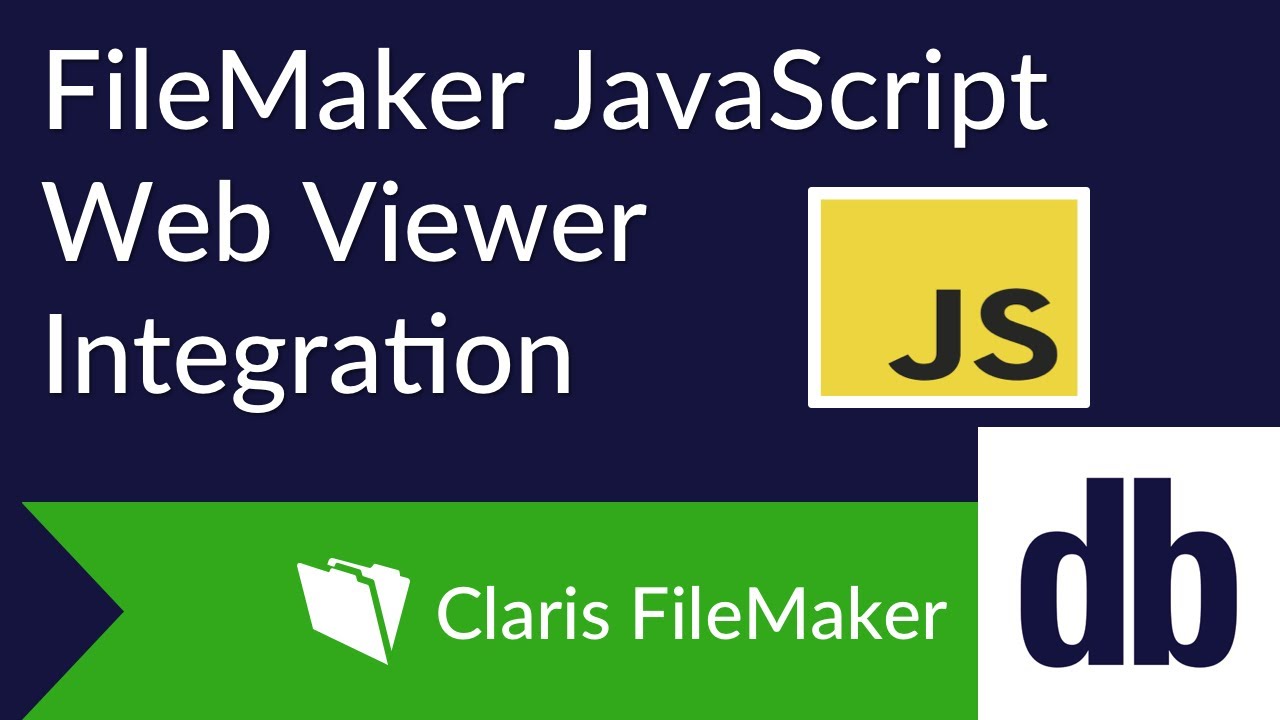 FileMaker JavaScript Web Viewer Integration