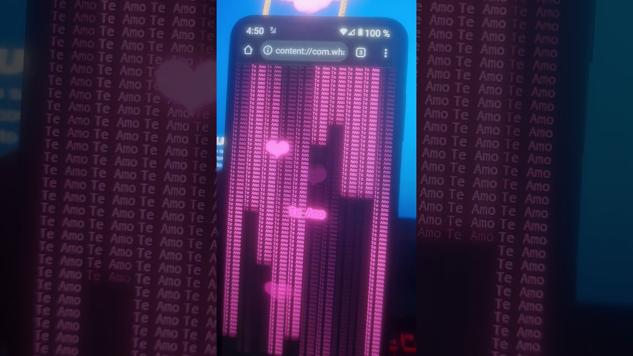 te amo infinito estilo matrix html o java como descargar... link de descarga en comentarios