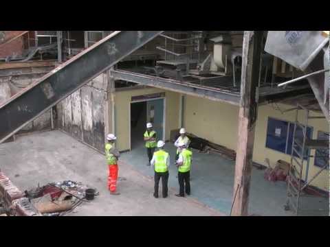 'Chesterfield Royal Hospital after the fire - An Outpatients guide'.mov