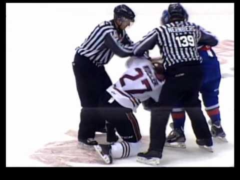 Locke Muller vs. Dyson Stevenson, December 03, 2011 - Red Deer Rebels ...
