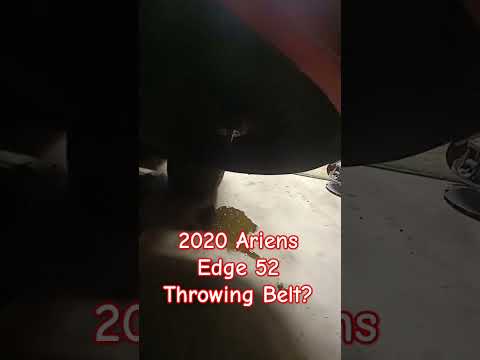 Ariens Edge 52 keeps throwing belt spindles!!!