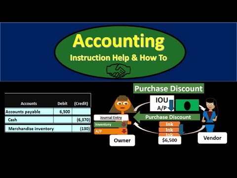 500 Purchase Discount Journal Entry Explained