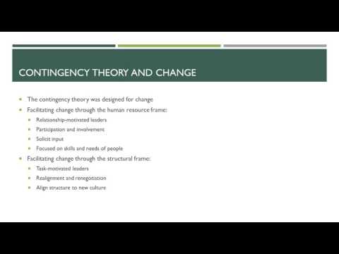Contingency Theory