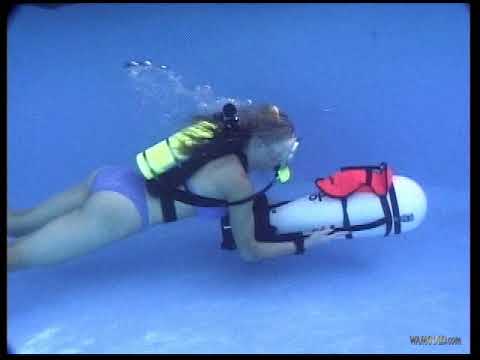 Shawna's underwater routine