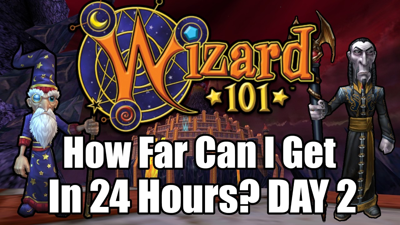 How Far Can I Get in Wizard101 in 24 Hours? DAY 2